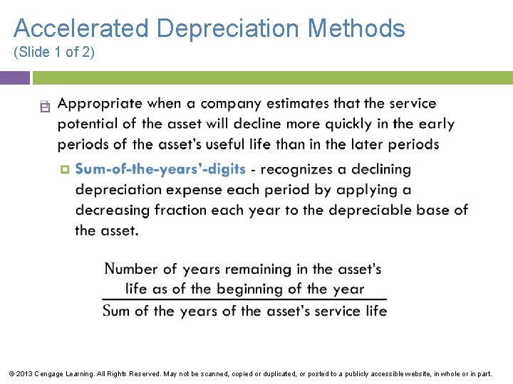 INTERMEDIATE ACCOUNTING Chapter 11 Depreciation Depletion Impairment and