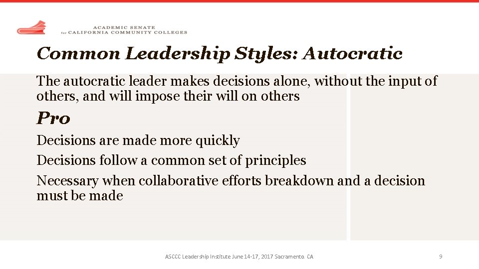 Developing a Leadership Style Randy Beach South Representative