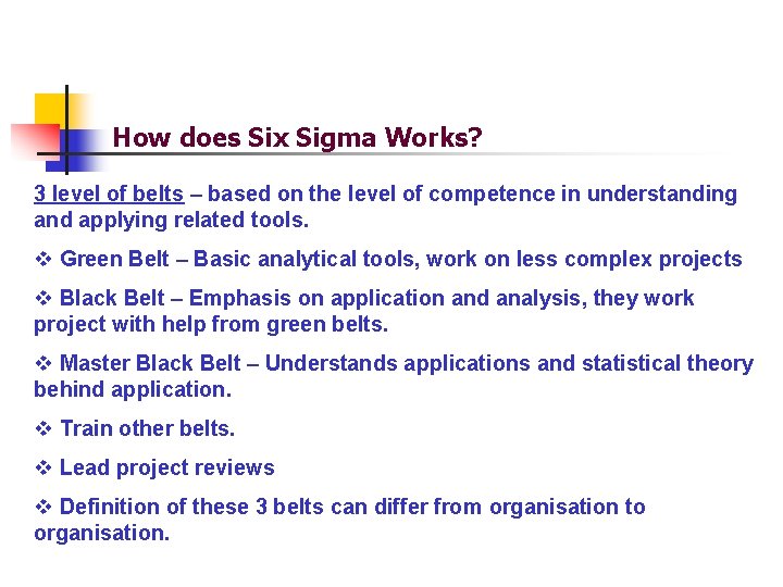 Welcome to Symbol Used The oftenused six sigma