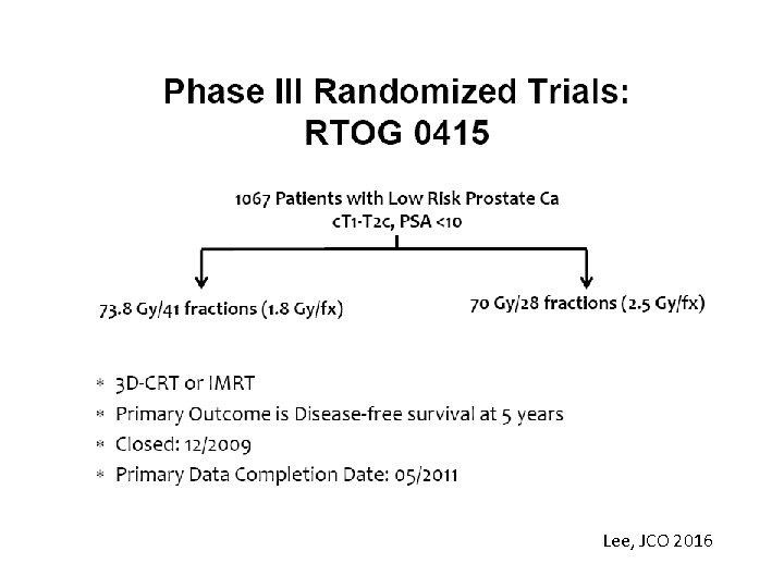 Radiation therapy in prostate cancerdefining the benefit of