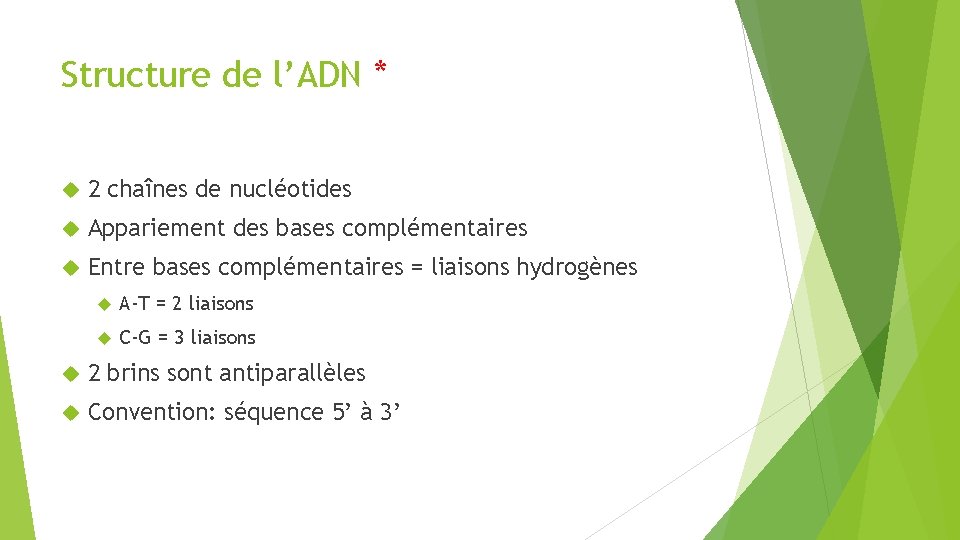 Module 3 Gntique molculaire SBI 4 U Idescls