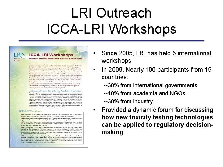 Connecting Innovations in Biological Exposure and Risk Sciences