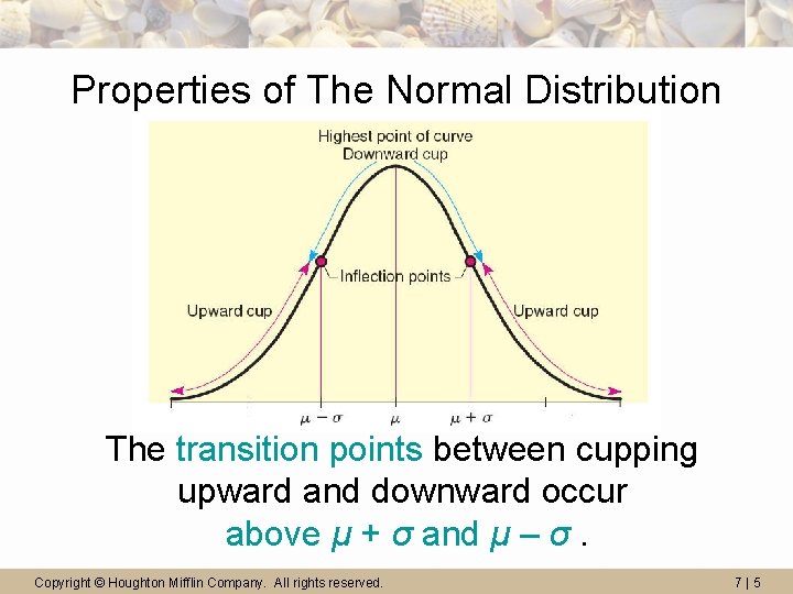 Chapter Seven Normal Curves and Sampling Distributions Understanding