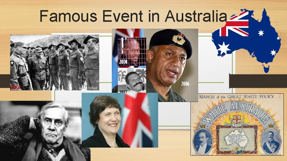 Famous Event in Australia l l The term