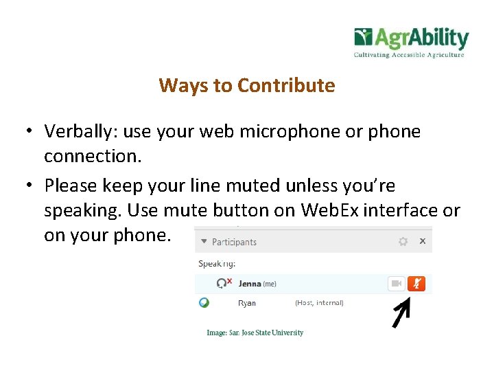 Virtual Unconferencing Session Getting to the Bottom Agr