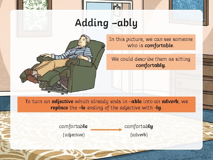 Adding ably In this picture we can see