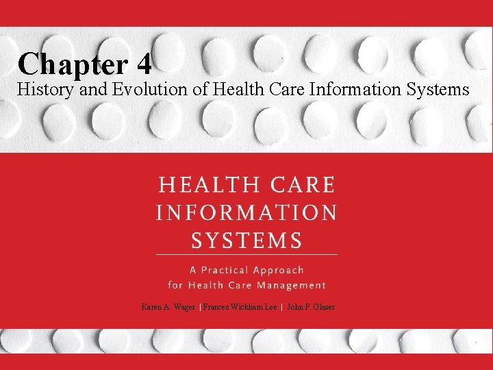 Chapter 4 History and Evolution of Health Care