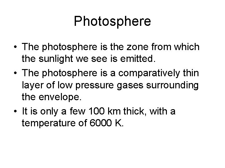 Photons and the Solar Atmosphere Lab 2 The