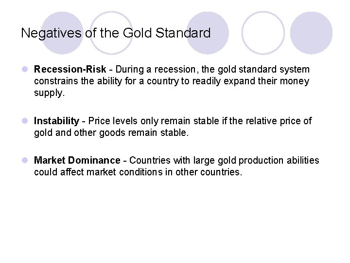 The Gold Standard By Jonathan Seals How the
