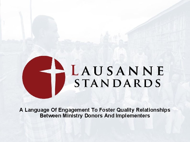 A Language Of Engagement To Foster Quality Relationships