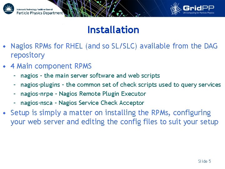 Nagios An introduction and Brief Tutorial Chris Brew