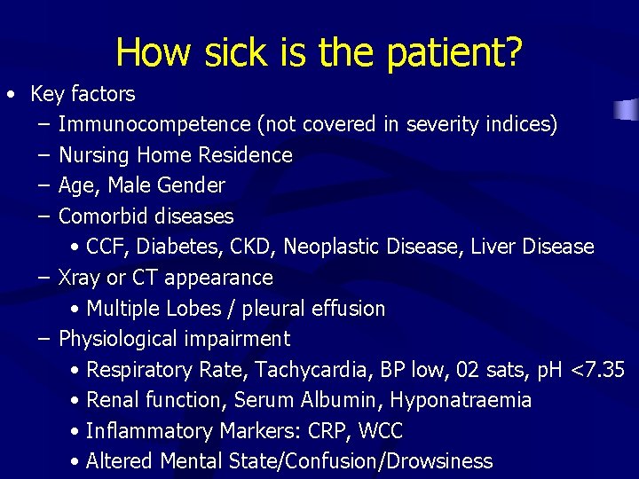 Assessment and Management of Pneumonia 2019 Dr Eli