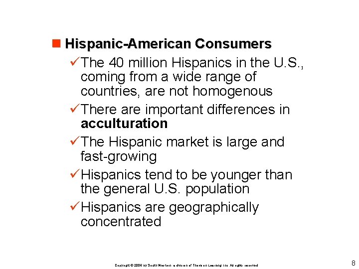 Chapter 5 Consumer Behavior Copyright 2006 by SouthWestern