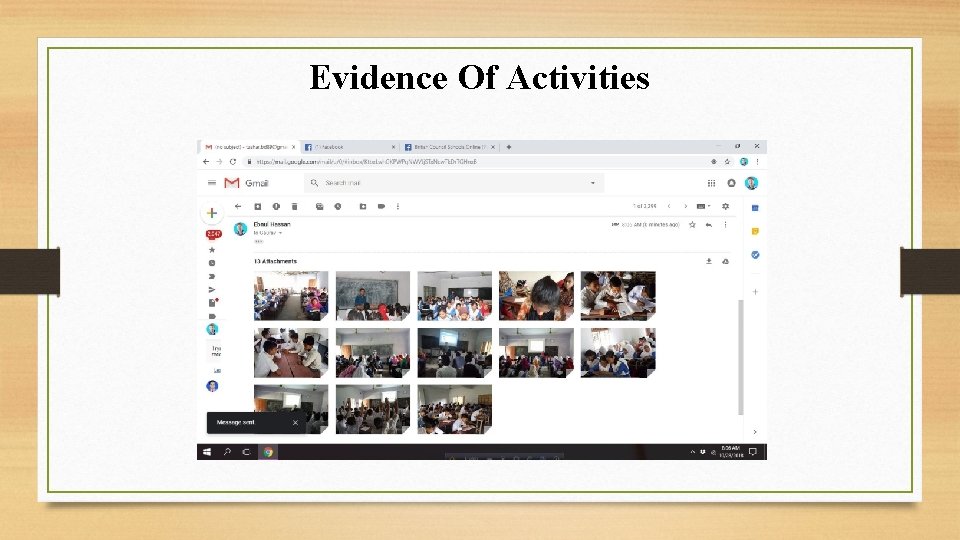 ACTIVITY NUMBER 02 SUBJECT OUR CLASSROOM PHOTO ALBUM