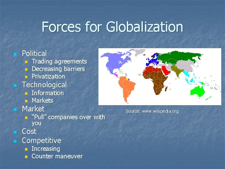 The Rapid Change of International Business Chapter 1