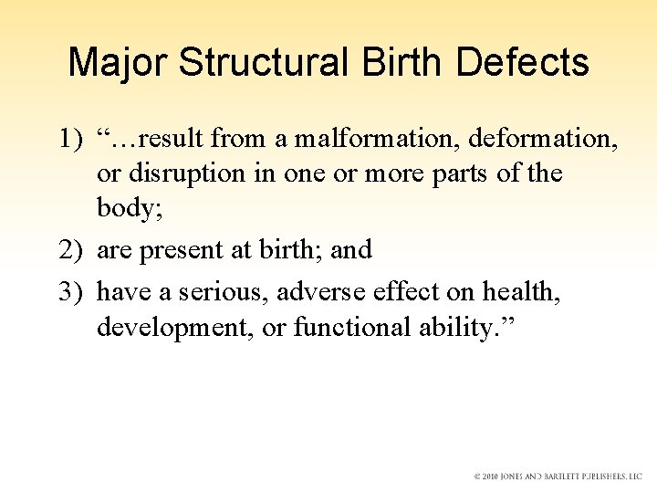 Chapter 10 Special Epidemiologic Applications Learning Objectives ...