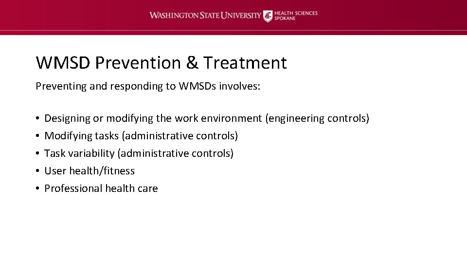 Animal Care Ergonomics Department of Environmental Health Safety