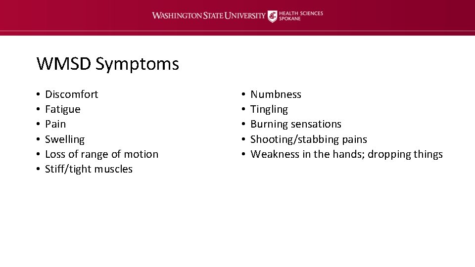 Animal Care Ergonomics Department of Environmental Health Safety