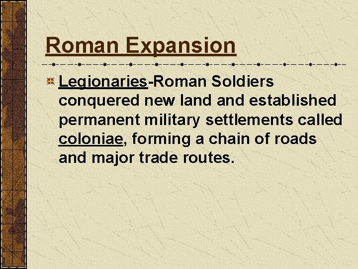 ANCIENT ROME Unit 1 Ancient Rome Italy Through