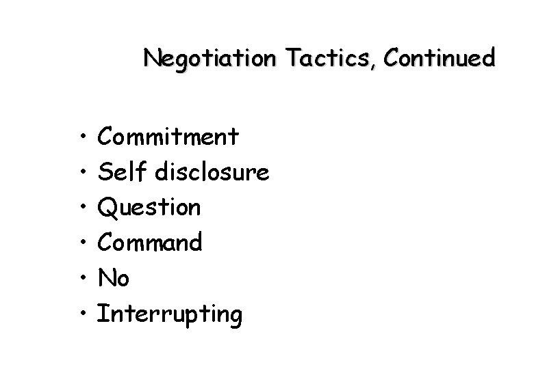 CHAPTER 3 INTERNATIONAL NEGOTIATION AND CROSSCULTURAL COMMUNICATION BASICS
