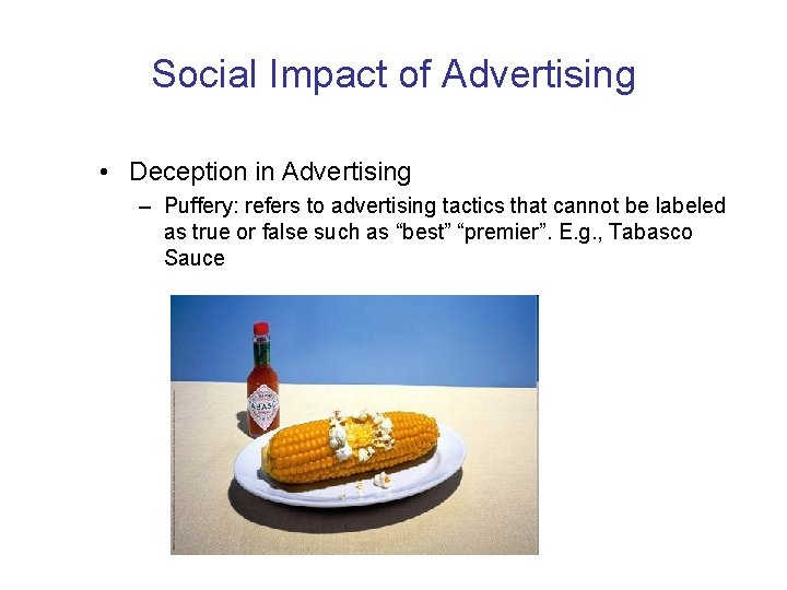 The Economic Social and Regulatory Aspects of Advertising