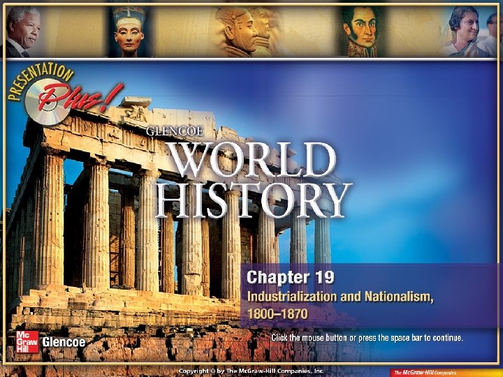 Chapter Introduction Section 1 The Industrial Revolution Section