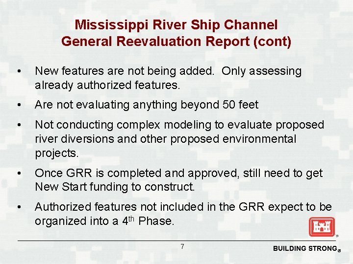 Mississippi River Ship Channel Gulf to Baton Rouge