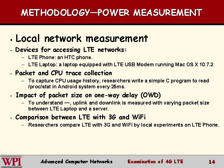 A Close Examination of Performance and Power Characteristics