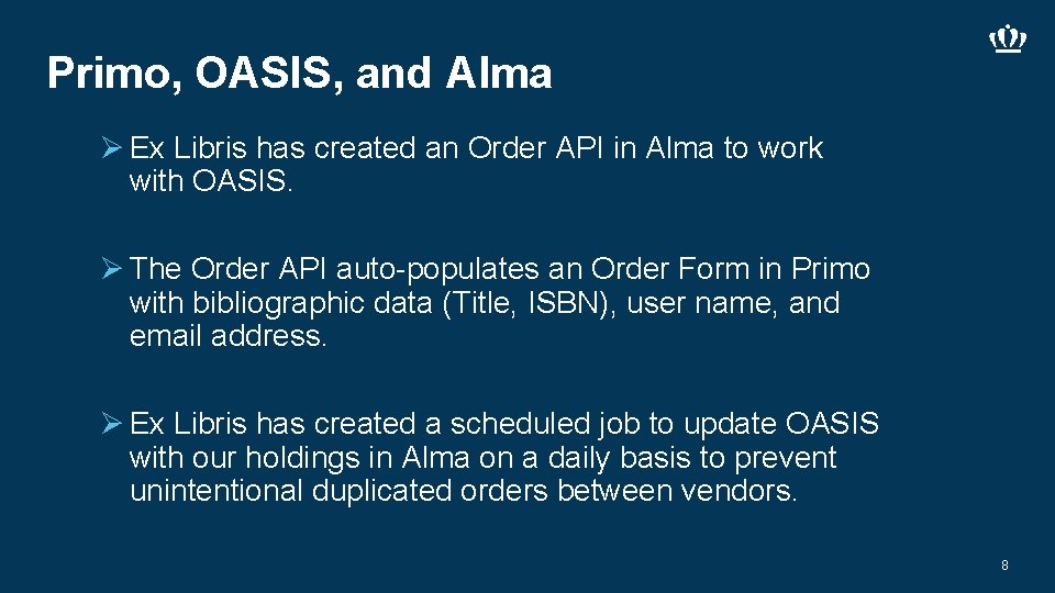 Print Books on Demand How to Leverage Primo