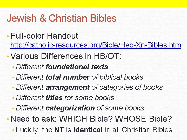 CATHOLIC BIBLE INSTITUTE IN THE DIOCESE OF ORANGE