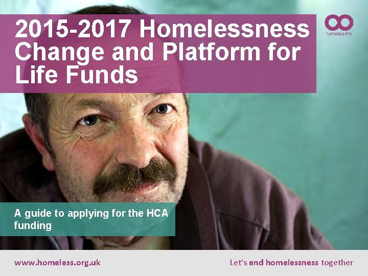 2015 2017 Homelessness Change and Platform for Life