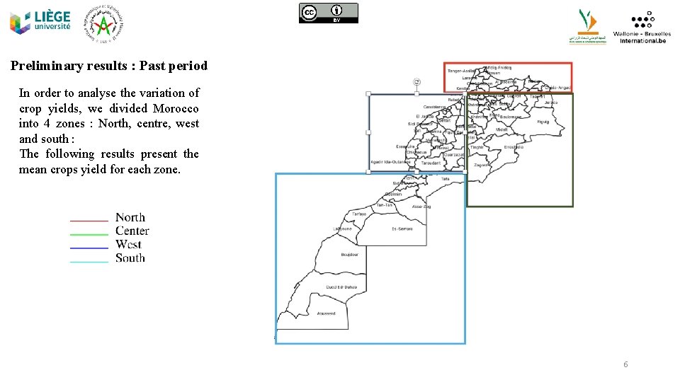 Simulating crop yields in Morocco using the CARAIB