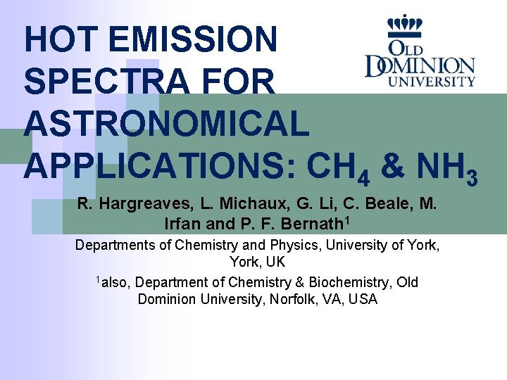 HOT EMISSION SPECTRA FOR ASTRONOMICAL APPLICATIONS CH 4