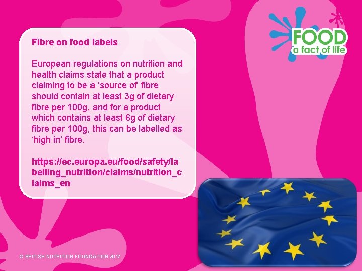 Dietary fibre and water Extension BRITISH NUTRITION FOUNDATION