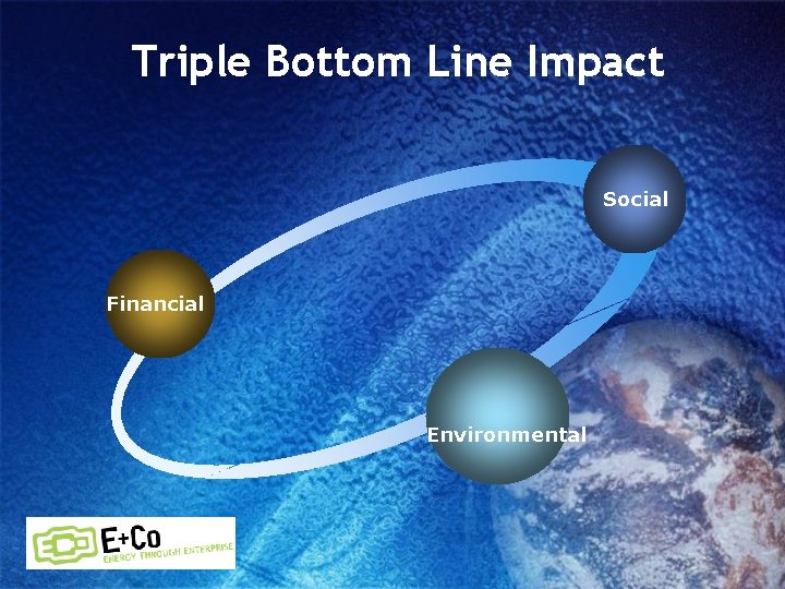 Triple Bottom Line Investing Fernando Alvarado ECo Capital