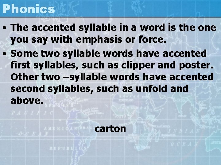 Unit 5 Week 3 Exploring the Undersea Territory