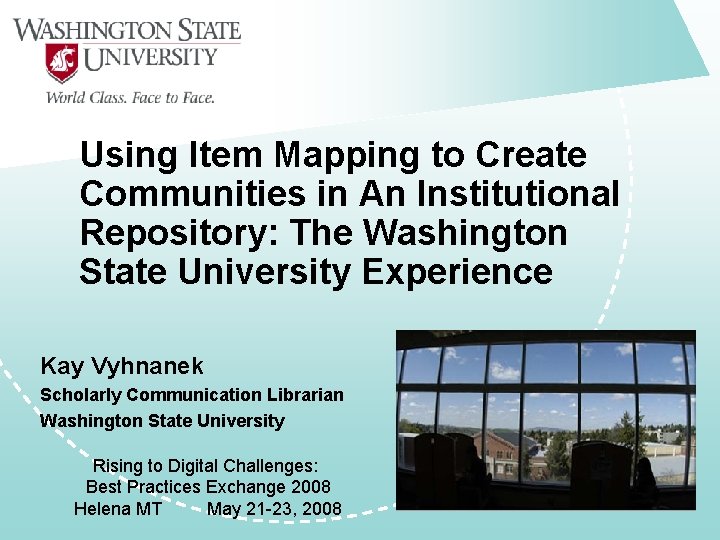 Using Item Mapping to Create Communities in An