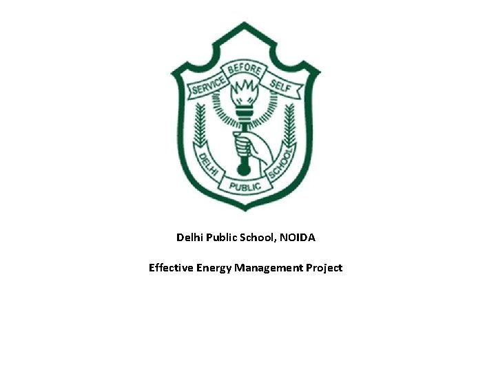 Delhi Public School NOIDA Effective Energy Management Project