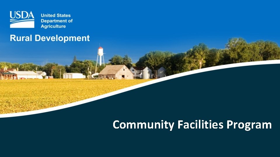 Community Facilities Program What Is An Essential Community