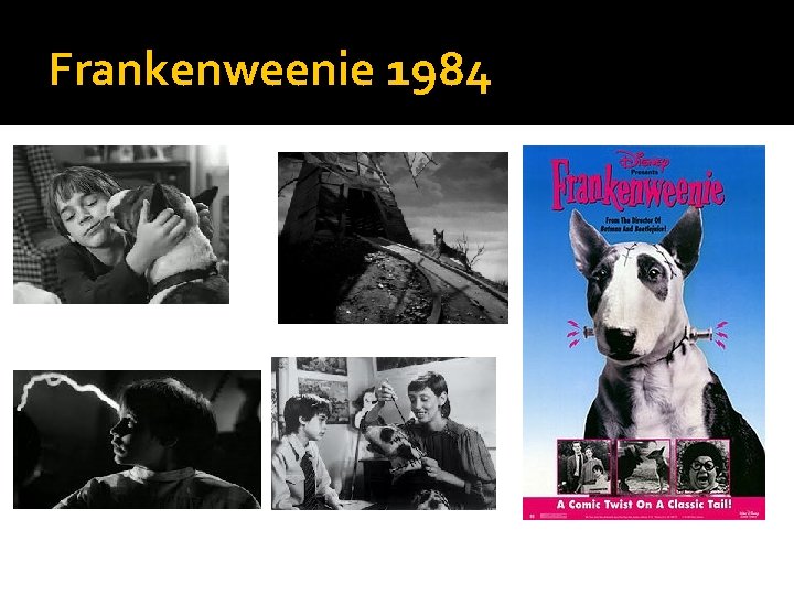 Frankenweenie Then and By Joanna Rivera Now Tim