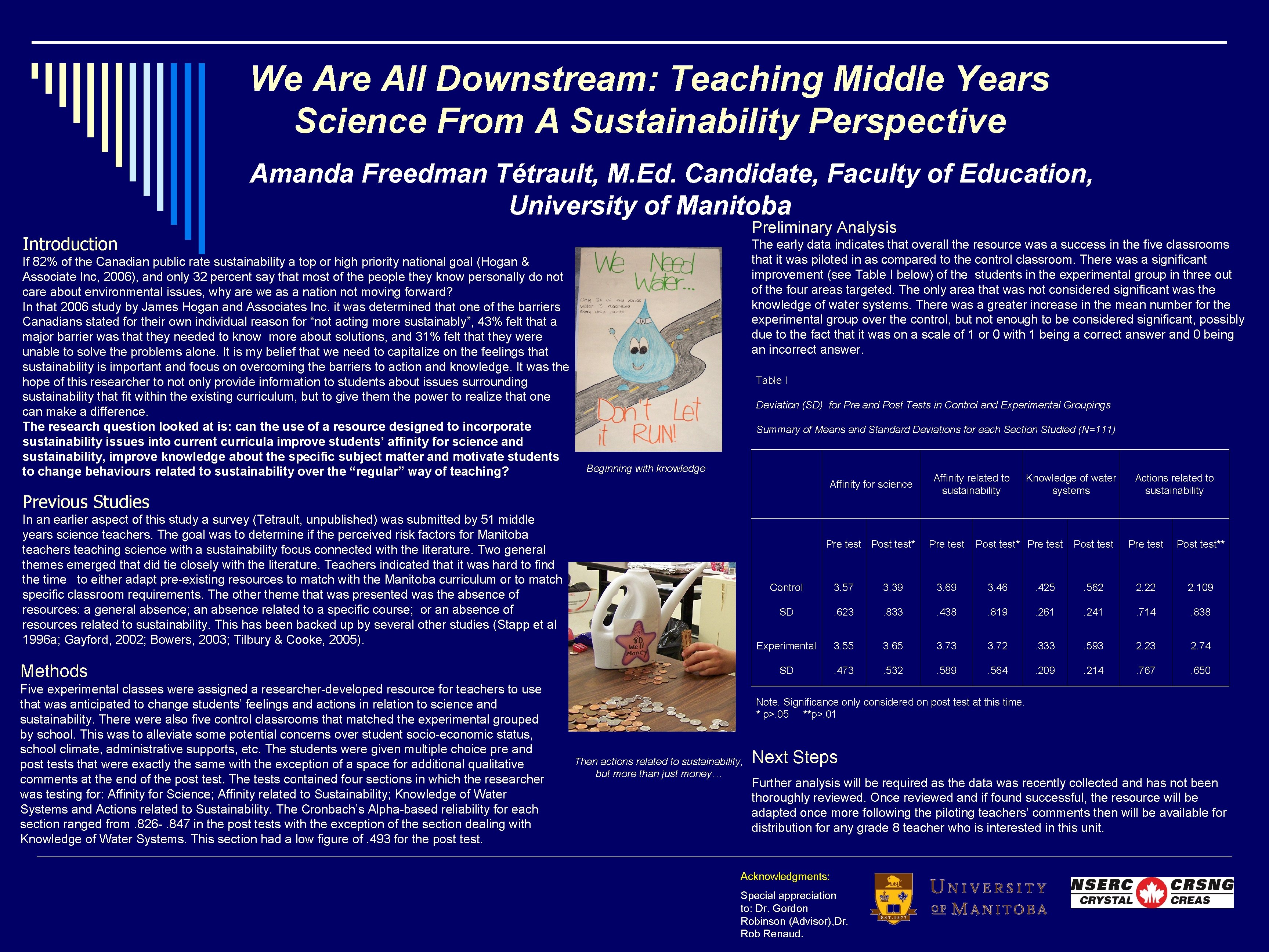 We Are All Downstream Teaching Middle Years Science