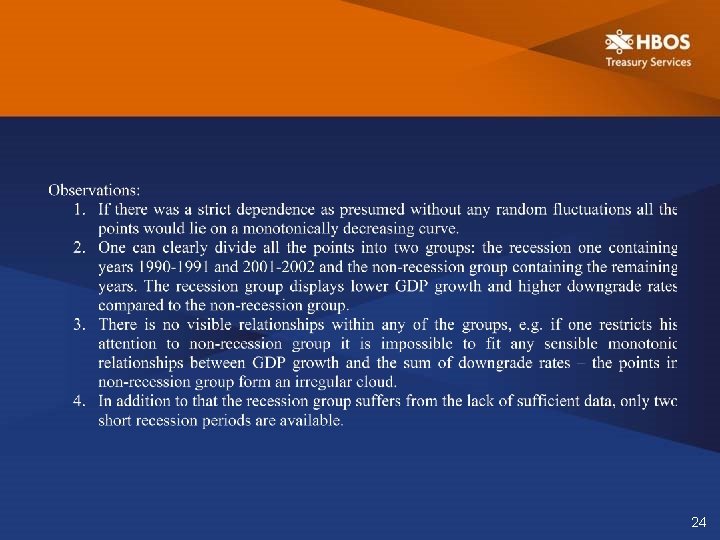 Stress Testing in HBOS Treasury Colin Burke Credit