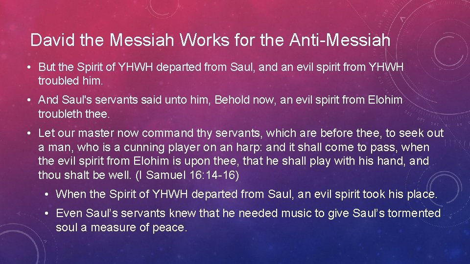 A Biblical Study About the Messiah Part V