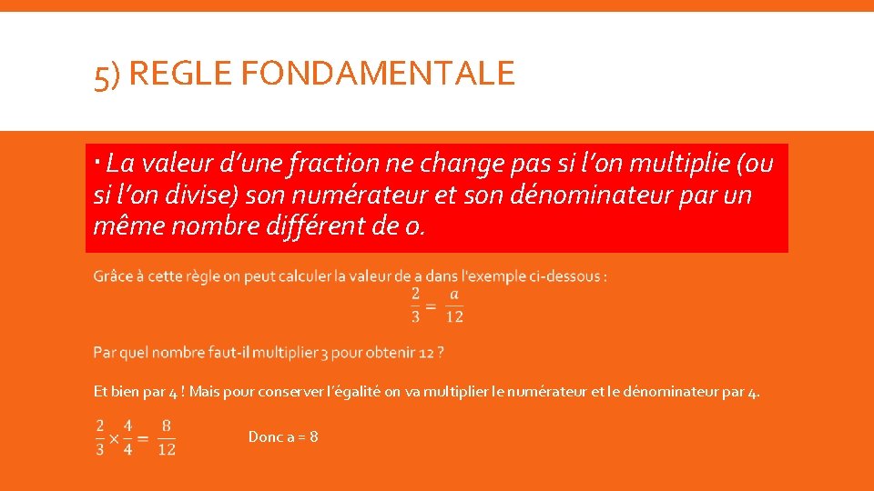MULTIPLES ET DIVISEURS NOMBRE EN CRITURE FRACTIONNAIRE Mathmatiques