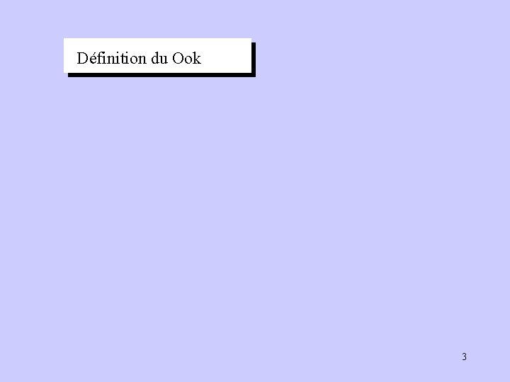 1 Ook Christophe Delagarde septembre 1999 I U