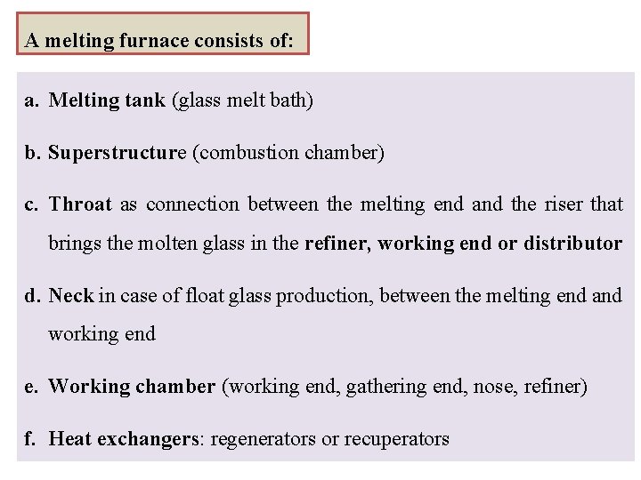 GLASS LECTURE 4 Glass melt By Asst Lect
