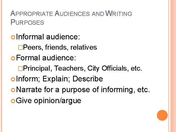 WRITING TO PASSAGE BASED PROMPTS ACROSS CONTENT AREAS