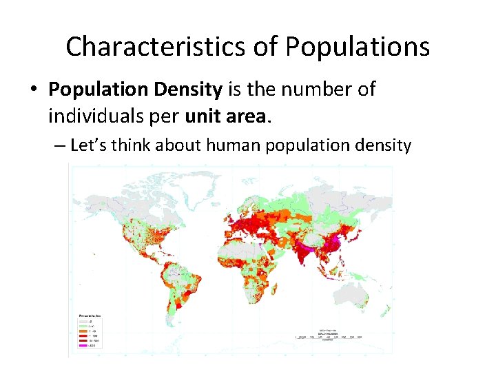 Chapter 5 Populations Intro to Populations Inquiry activity