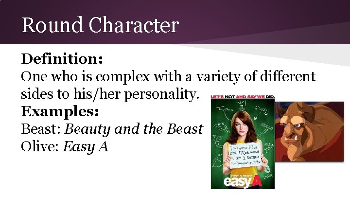 Character Types Add These Slides to Your Plot