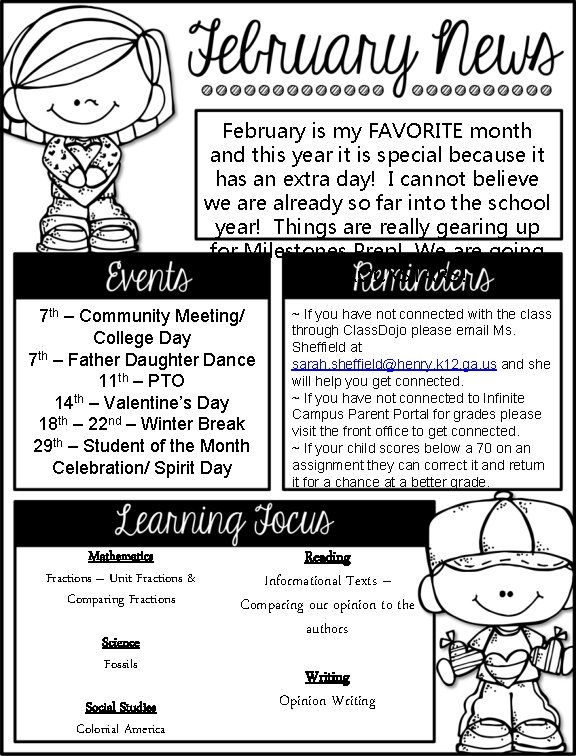 February is my FAVORITE month and this year